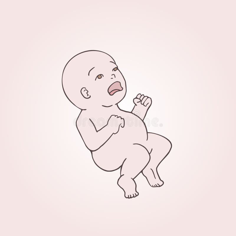 Creative design of baby stock vector. Illustration of healthy - 223204076