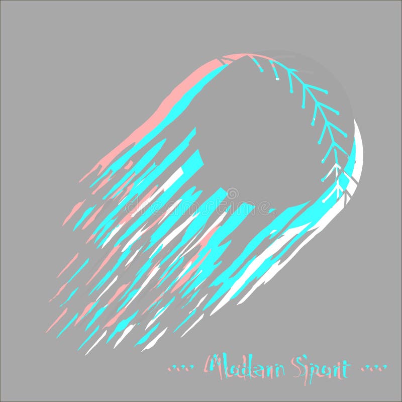 Creative Baseball. Art Illustration Template Background Stock ...