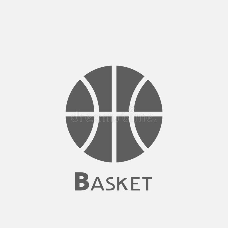 Creative Design of Basketball Icon Stock Vector - Illustration of label ...