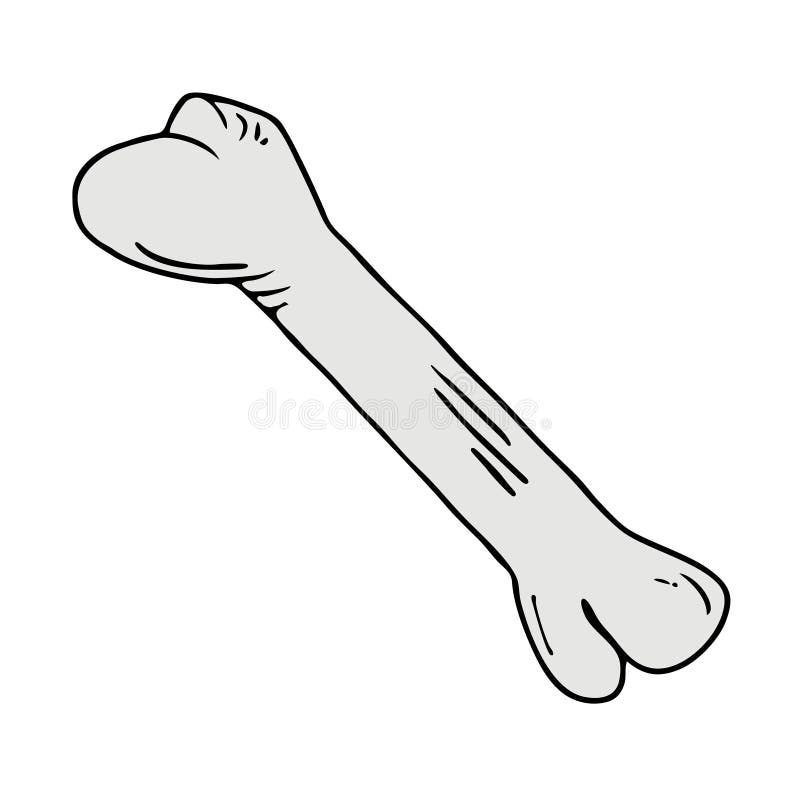 Bone illustration design stock vector. Illustration of isolated - 131628723