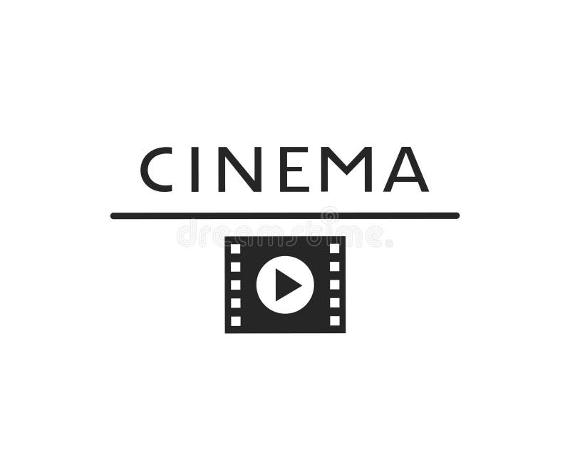 Creative Design of Cinema Symbol Stock Vector - Illustration of theater ...