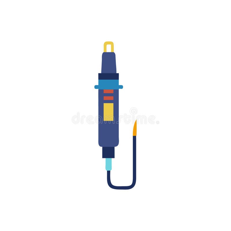Creative Circuit Tester Pen Design Icon Stock Photo - Illustration of ...