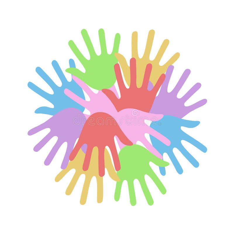 Color Hands Stock Illustrations – 55,433 Color Hands Stock ...