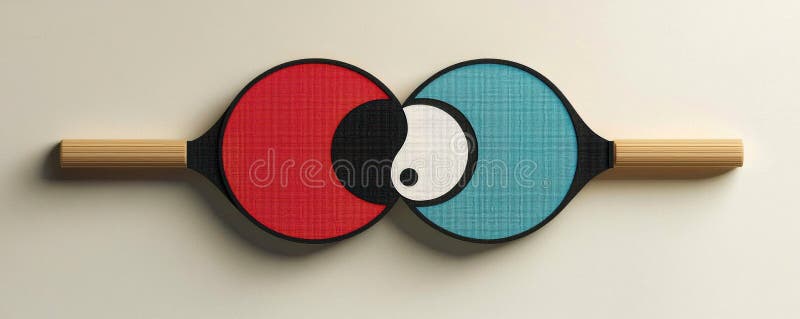 Creative Design of Colorful Table Tennis Rackets with Abstract Style ...