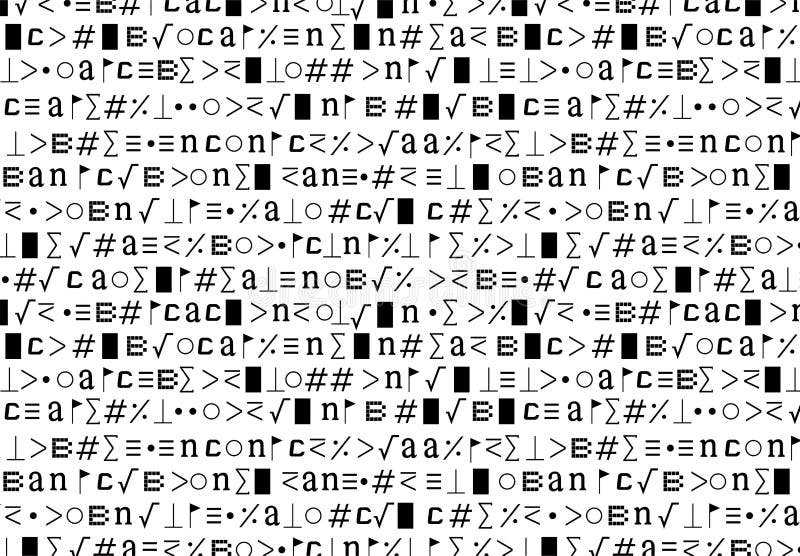 Computing Symbols Background Stock Vector - Illustration of internet ...