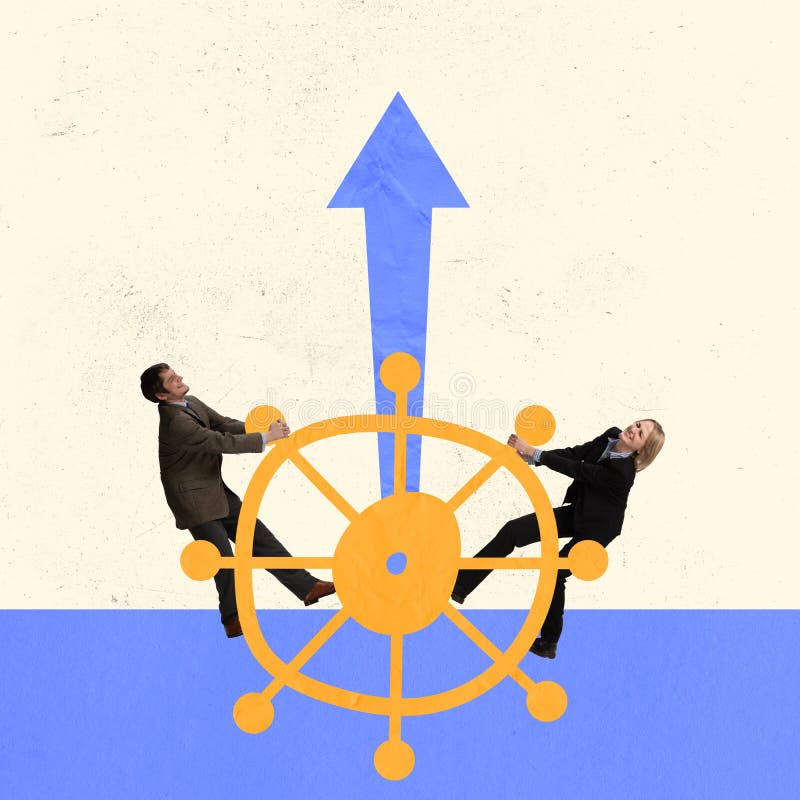 Creative Design. Contemporary Art Collage Stock Photo - Image of ...