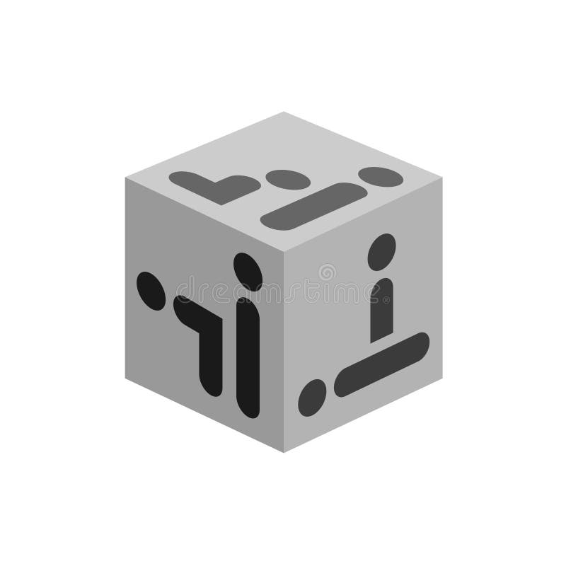 Cube With Sex Postures Icon Stock Vector Illustration Of Cube Oral 121735691