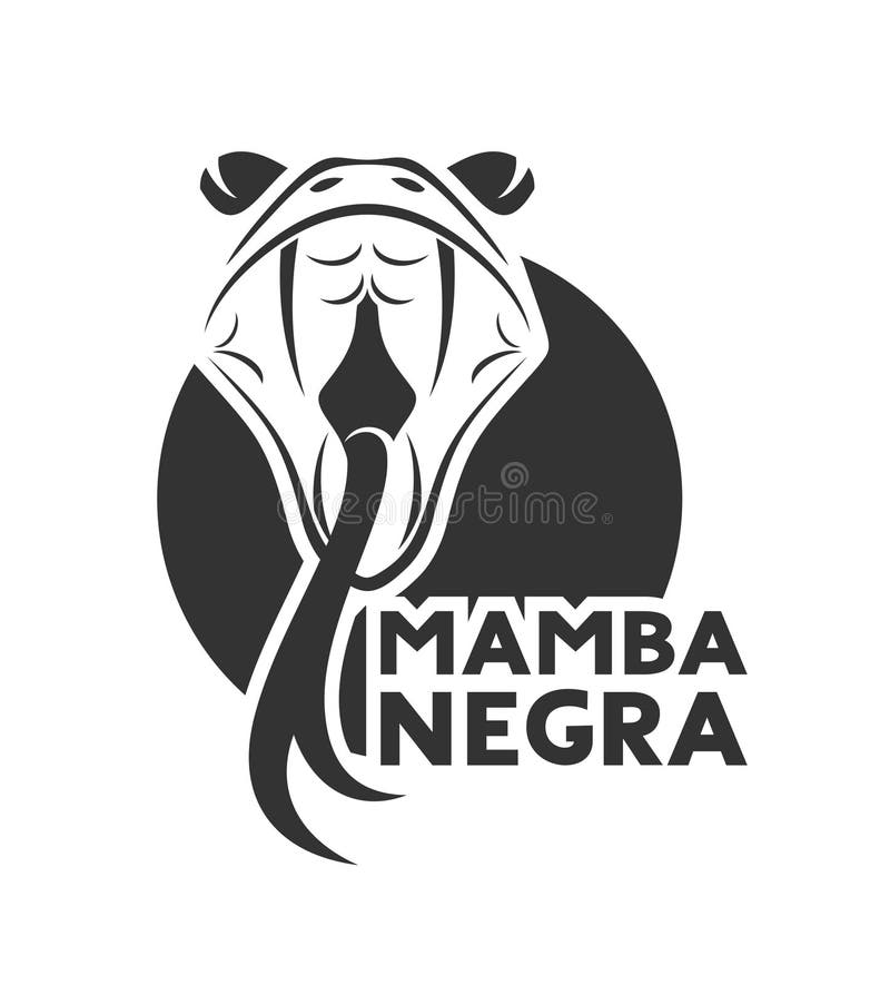 Black Mamba Face Stock Illustrations – 84 Black Mamba Face Stock ...