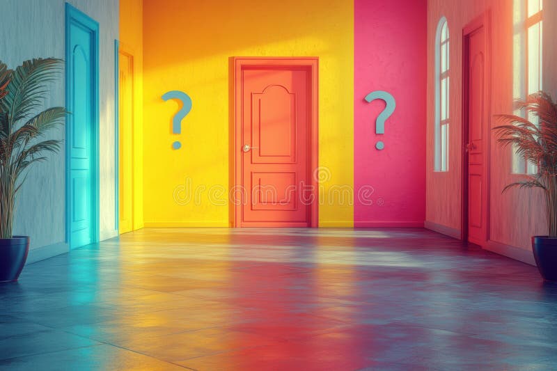 Decision-making Art, a Creative Design with Decision-making Symbols ...