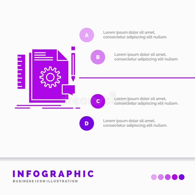 Creative, Design, Develop, Feedback, Support Infographics Template for ...