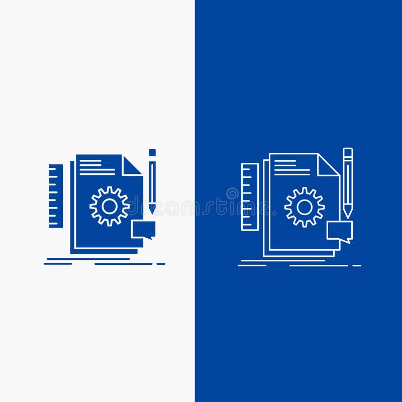 Creative, Design, Develop, Feedback, Support Line and Glyph Web Button ...