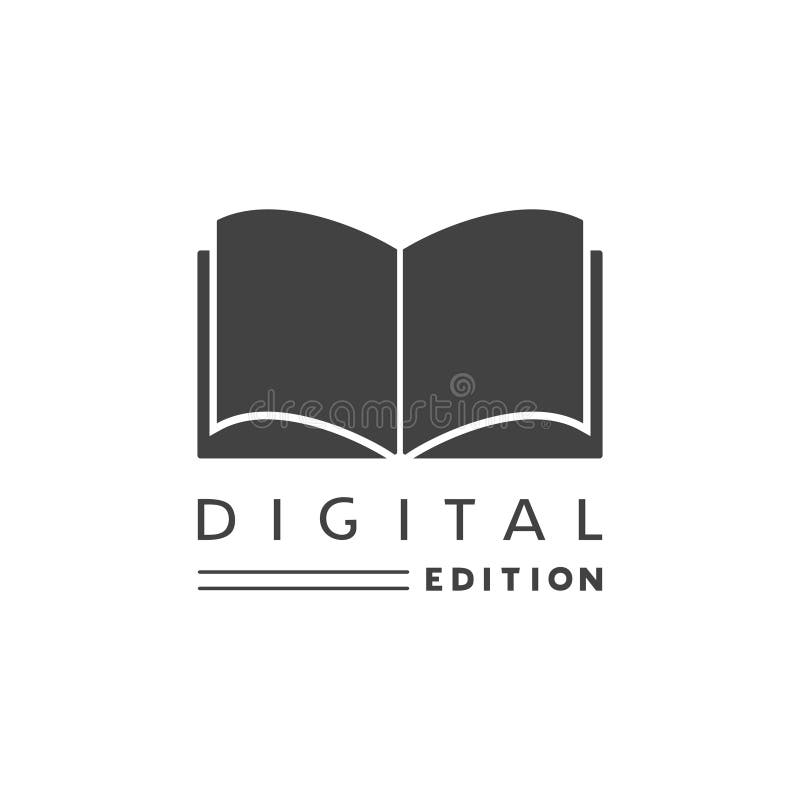 Design of Digital Book Icon Stock Vector - Illustration of design ...