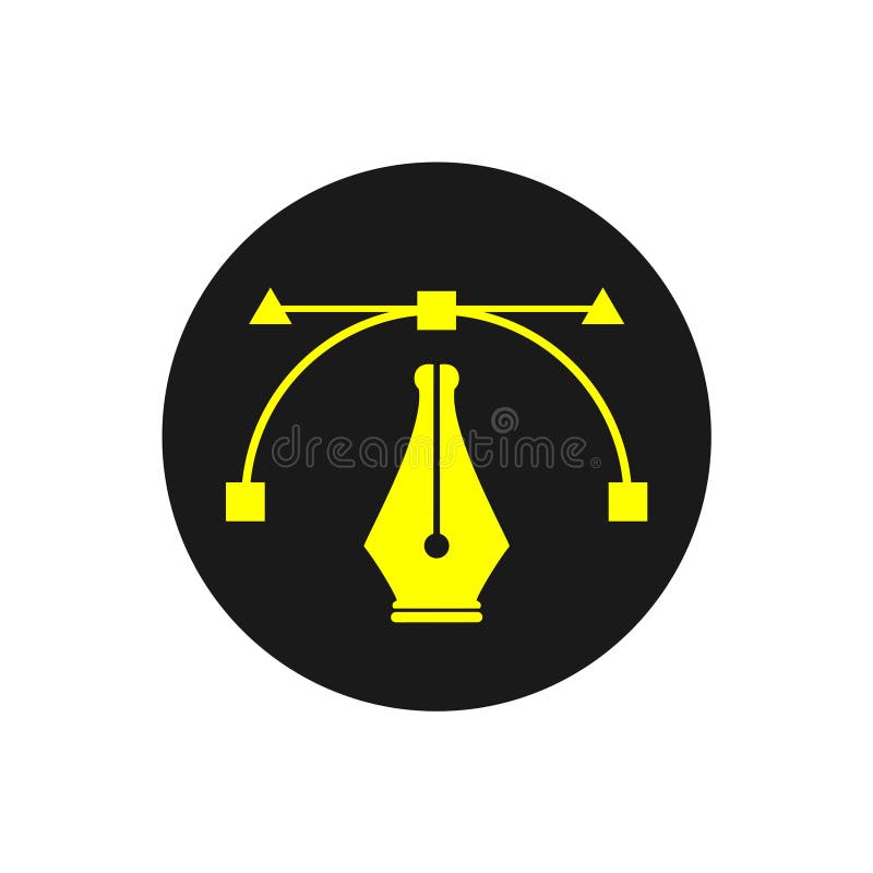 Creative Design of Digital Drawing Tools Symbol Stock Vector ...