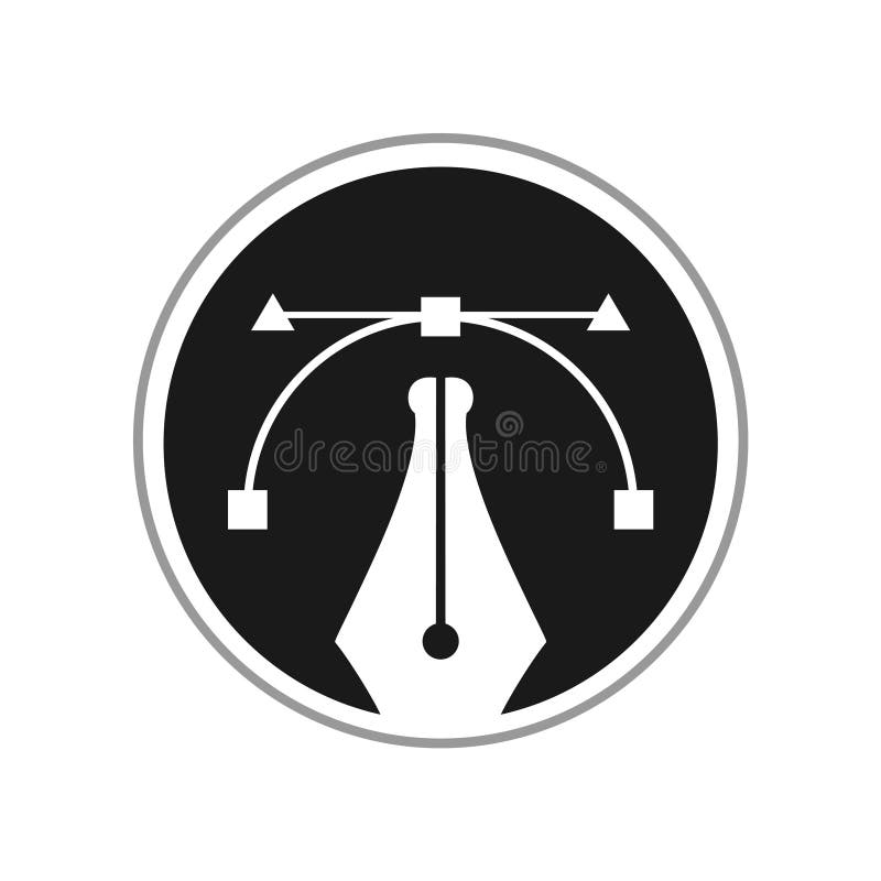 Creative Design of Digital Drawing Tools Symbol Stock Vector ...