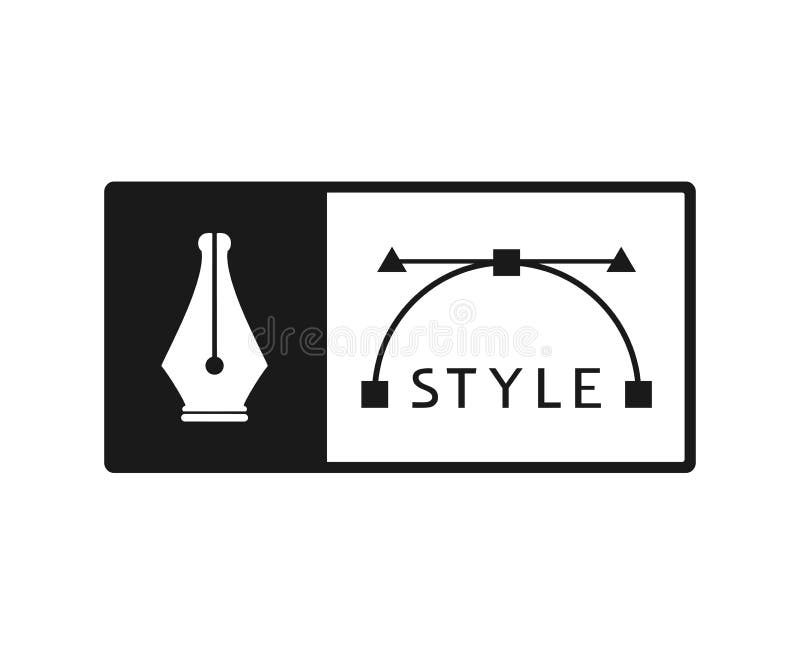 Creative Design of Digital Drawing Tools Symbol Stock Vector ...