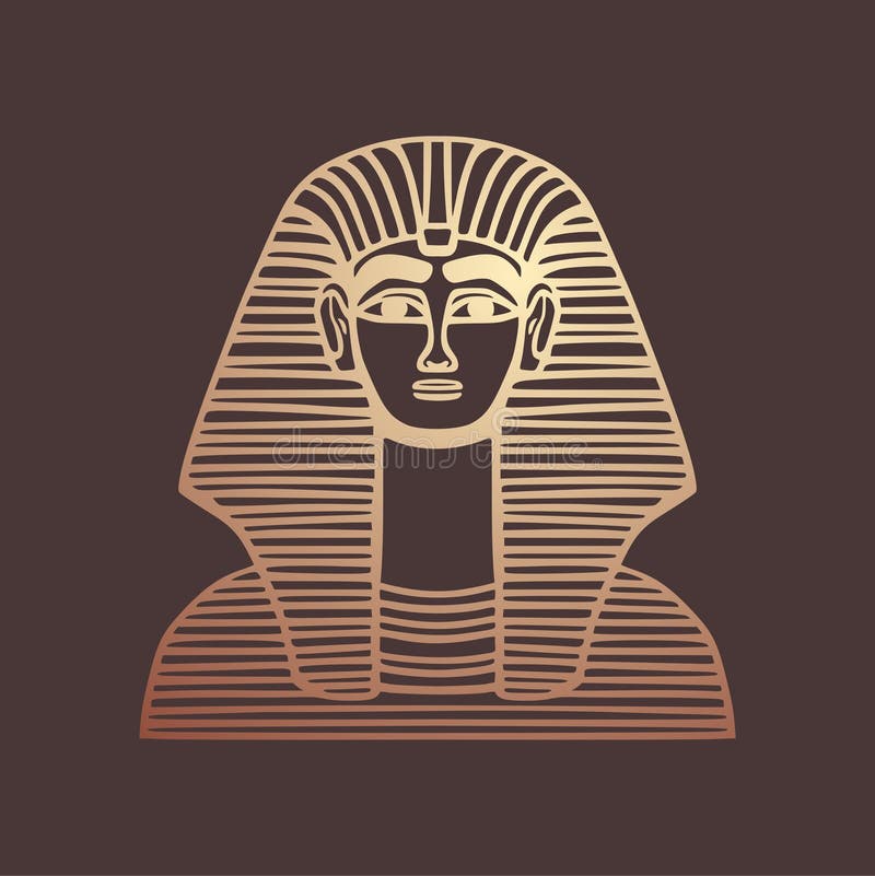 Egypt god head symbol stock vector. Illustration of africa - 333200733