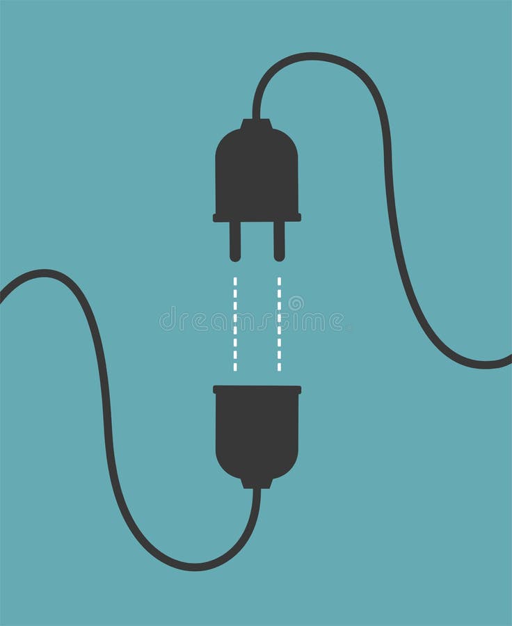 Creative Design of Electric Plugs Illustration Stock Vector ...