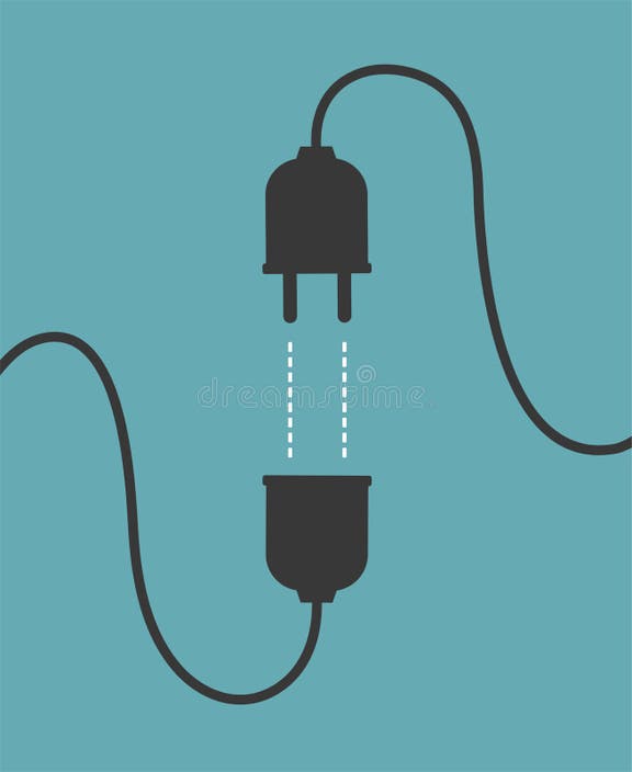 Creative Design of Electric Plugs Illustration Stock Vector ...