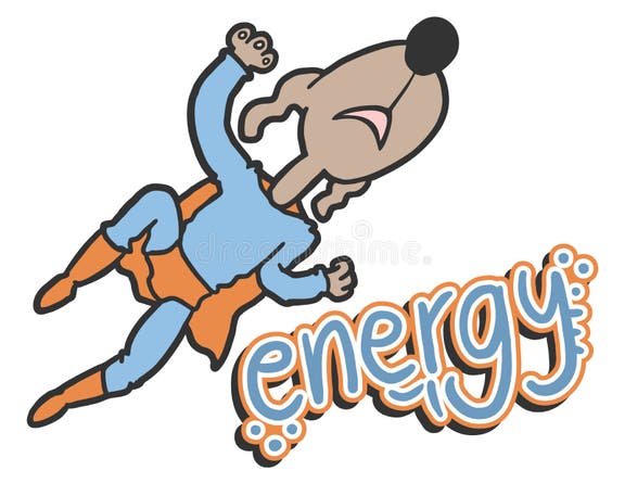Energy hero stock vector. Illustration of comic, energy - 29802831