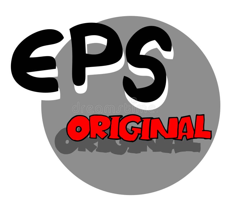 Eps original symbol stock vector. Illustration of news - 259538426