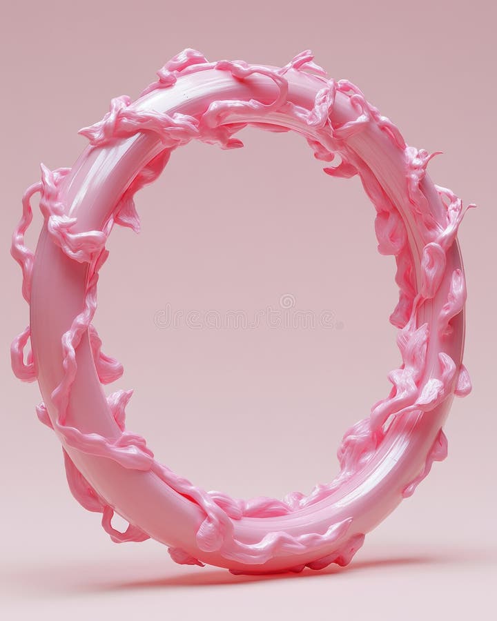 A Creative Design Featuring a Flame within a Circular Frame, Over a ...