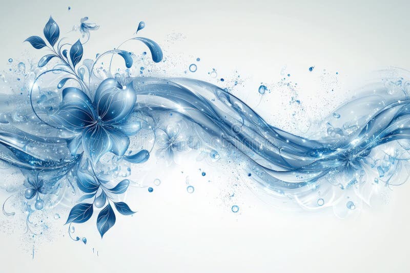 A Creative Design Featuring a Wavy Border for Artistic Presentations ...