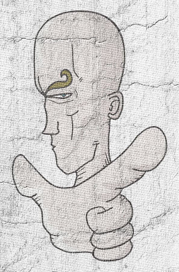 Finger cartoon stock illustration. Illustration of creative - 140767705