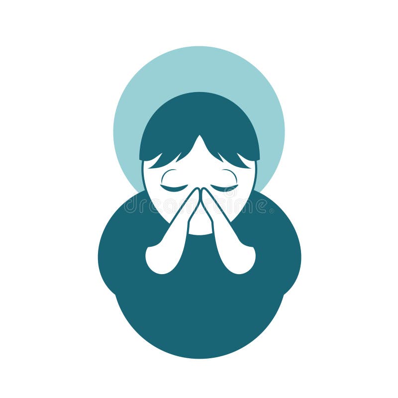 Jesus icon stock vector. Illustration of lord, christian - 34376321