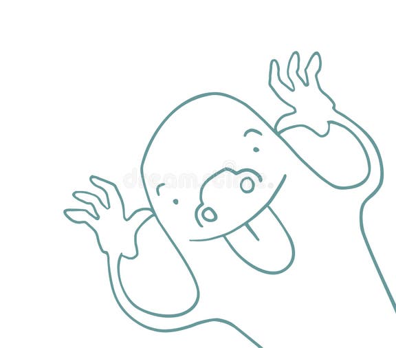 Funny mocking face stock vector. Illustration of joking - 121736366