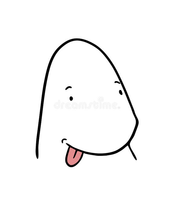 Funny pet draw stock vector. Illustration of draw, expression - 120599599