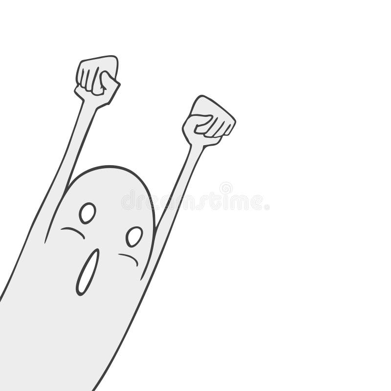 Creative Design of Happy Character Stock Vector - Illustration of ...