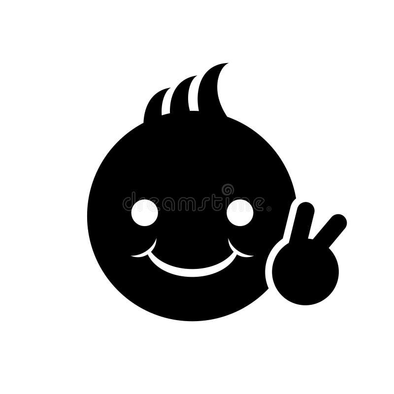 Creative Design of Happy Face Icon Stock Vector - Illustration of ...