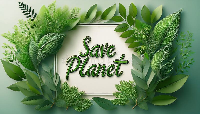 Creative Design Highlighting Environmental Protection for Stock Image ...