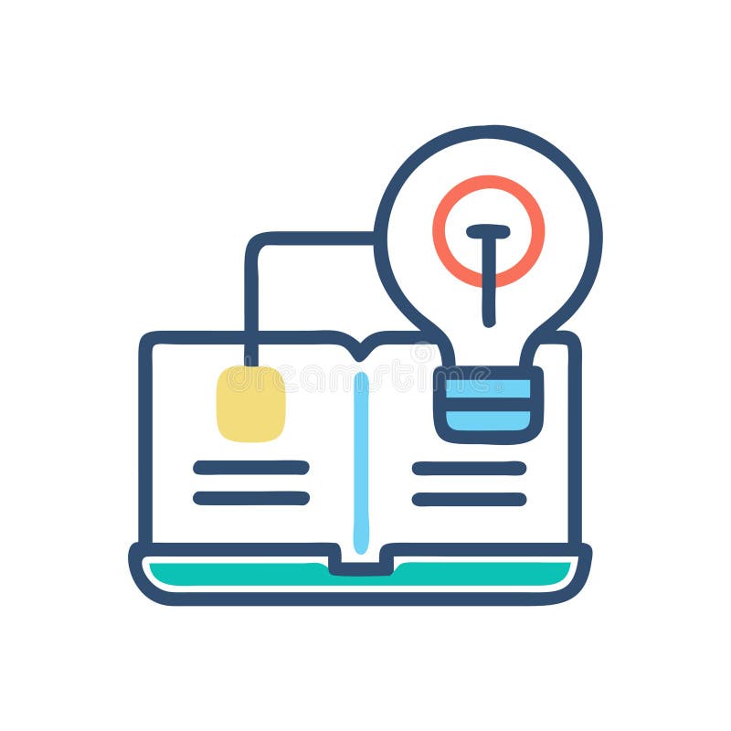 Creative Knowledge Base Design Stock Vector - Illustration of learning ...