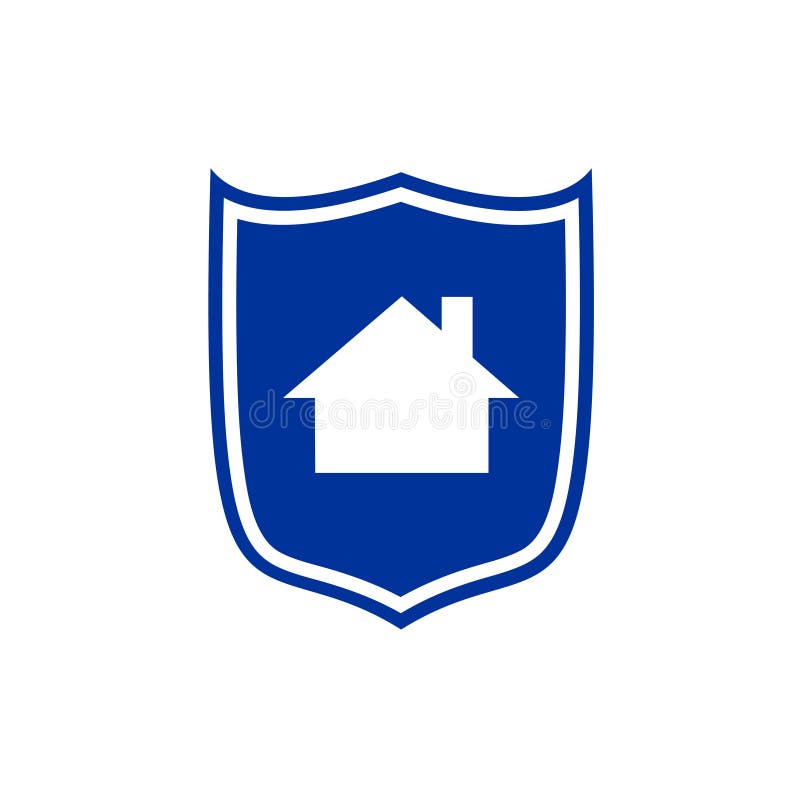 House protect symbol stock vector. Illustration of estate - 115931128