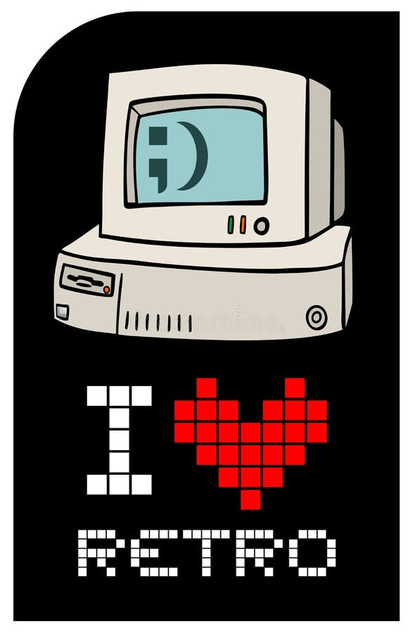 I Love Computers Stock Illustrations – 9 I Love Computers Stock ...
