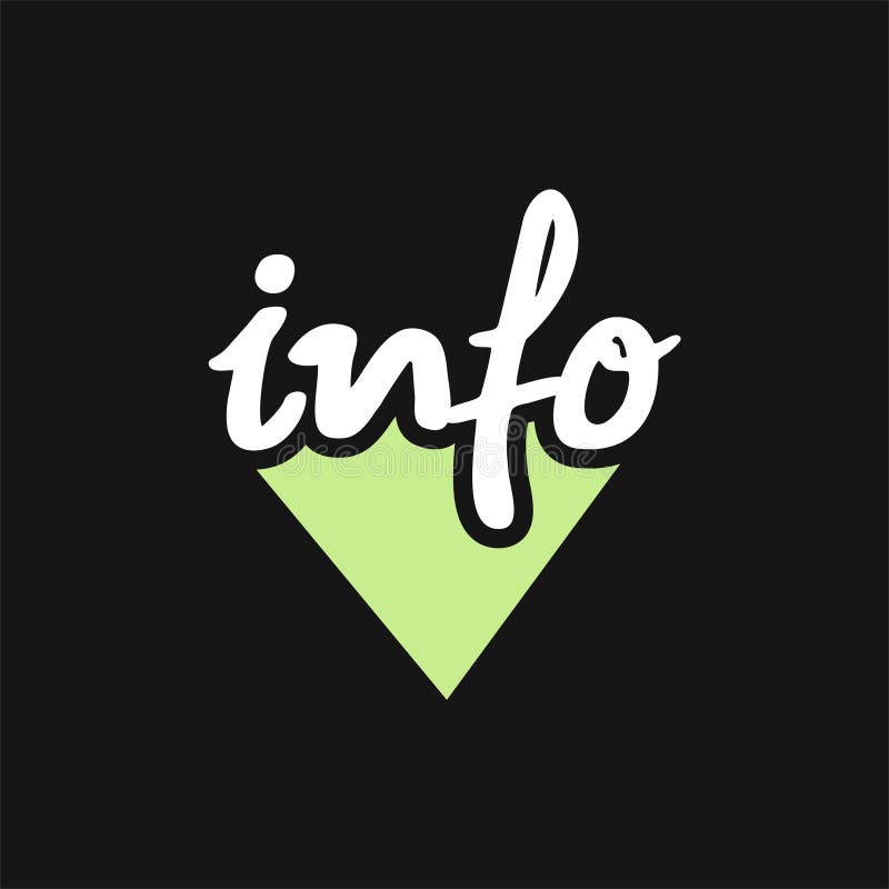 Creative Design of Info Icon Stock Vector - Illustration of concept ...