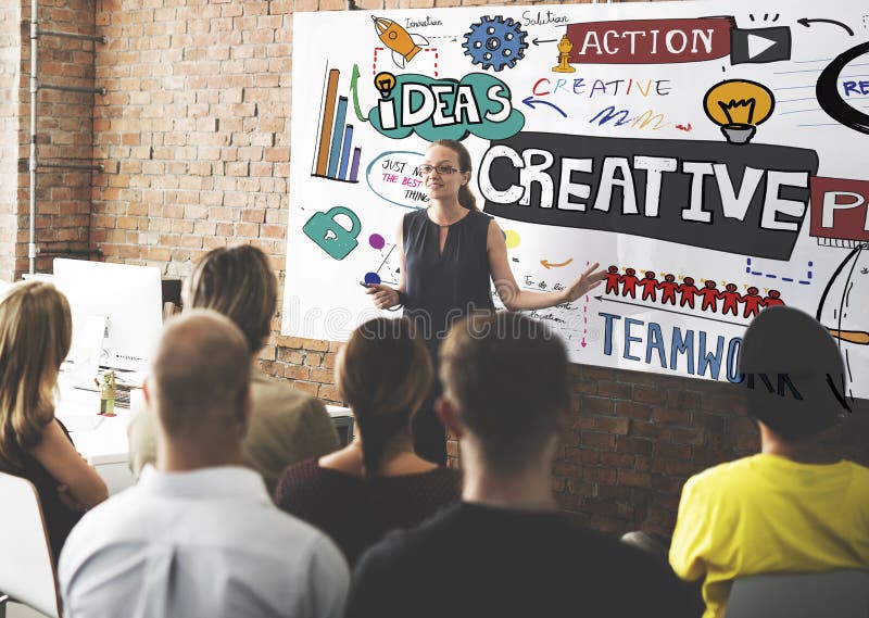 Creative Design Innovation Inspire Concept Stock Image - Image of ...