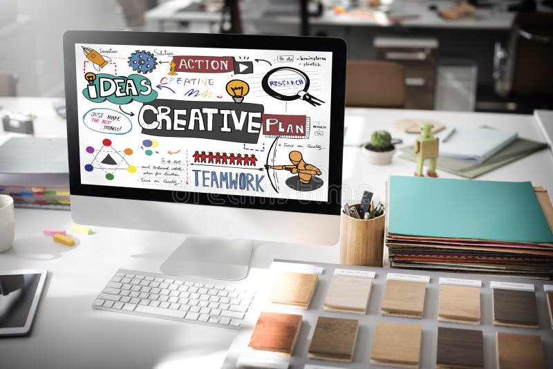 Creative Design Innovation Inspire Concept Stock Image - Image of ...