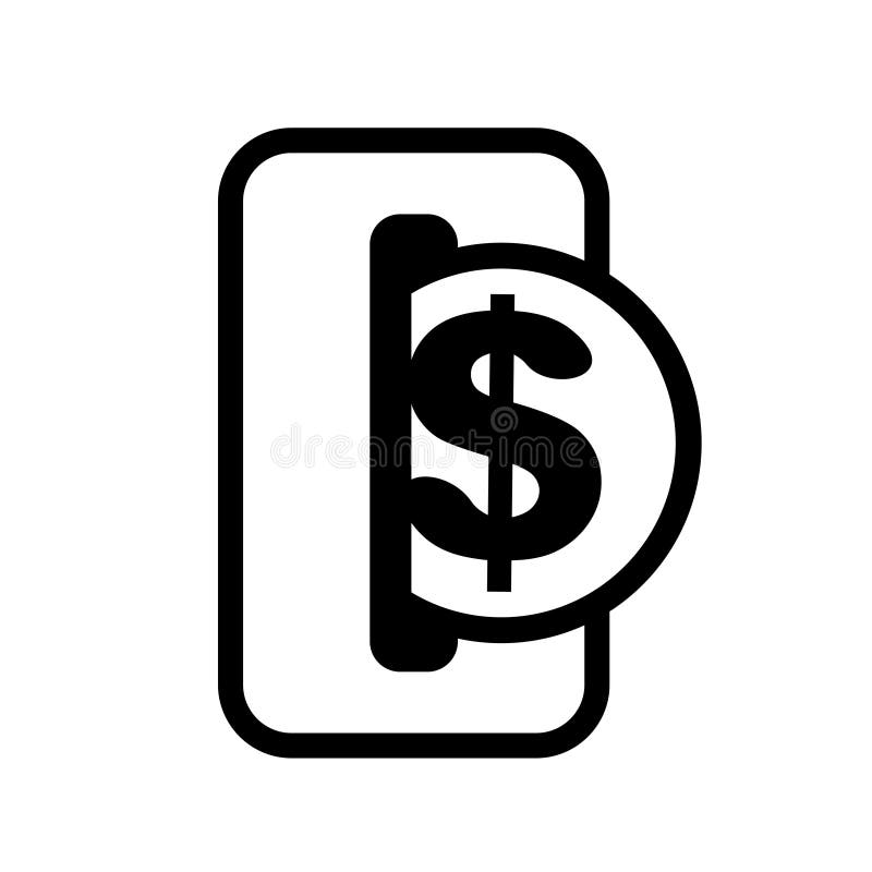 Insert coin stock vector. Illustration of food, investment - 18801331