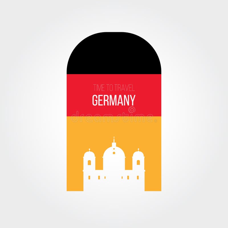 Creative Design Inspiration or Ideas for Germany. Stock Vector ...