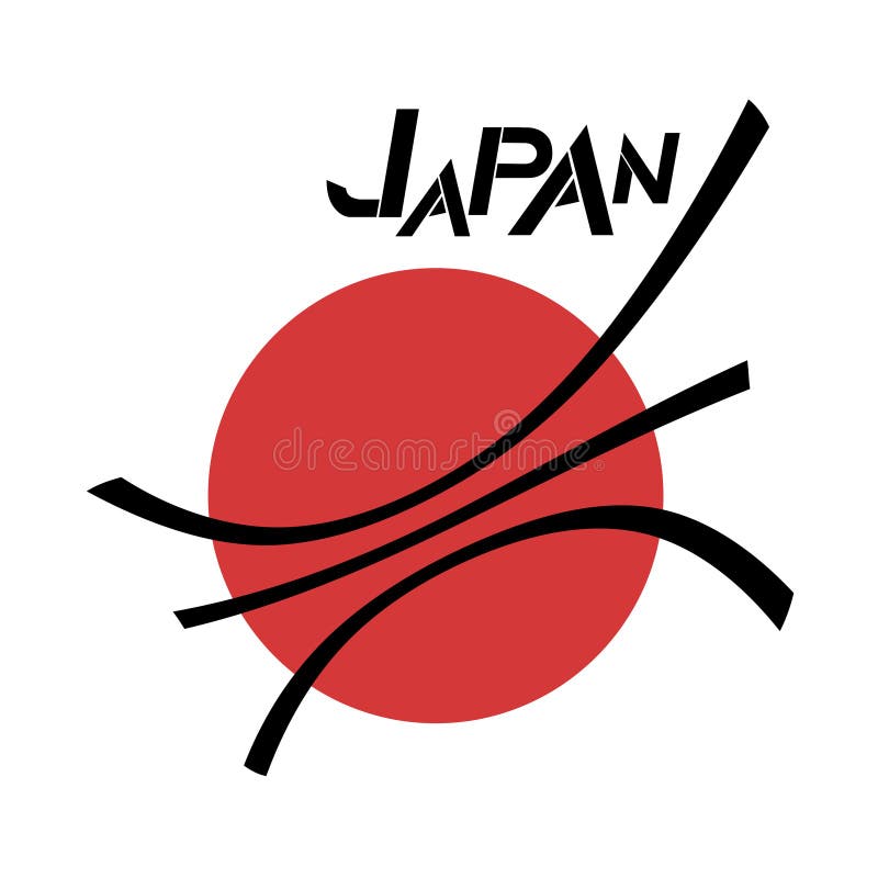 Japan symbol stock vector. Illustration of creative - 132922458
