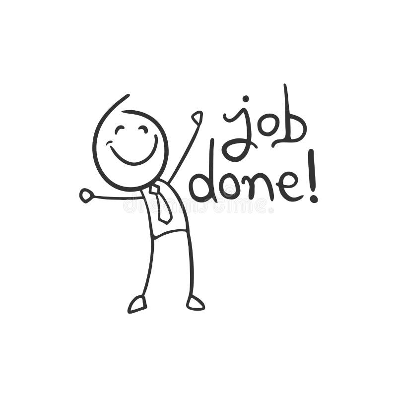 Cartoon Job Done Stock Illustrations – 861 Cartoon Job Done Stock ...
