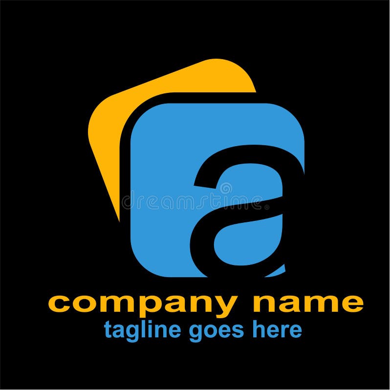 Creative Design Letter a Logo Graphic Resourced Stock Vector ...