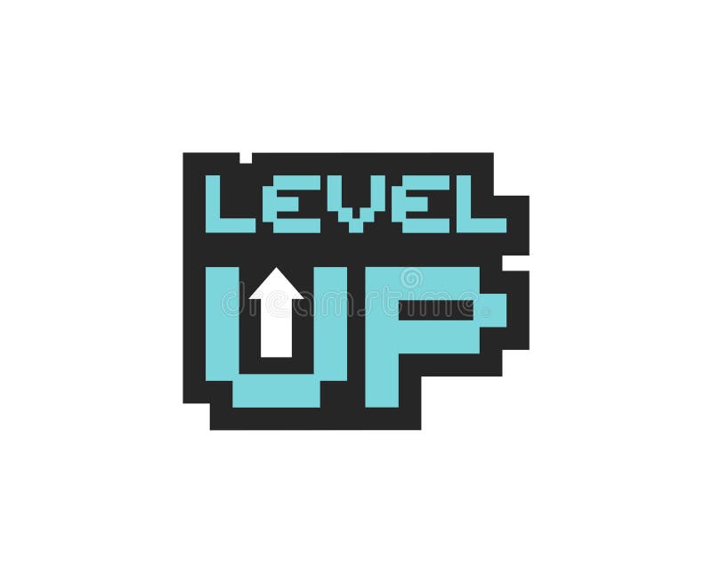 Creative Design of Level Up Symbol Stock Vector - Illustration of ...