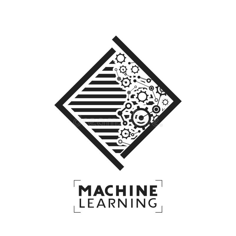 Creative Design of Machine Learning Symbol Stock Vector - Illustration ...