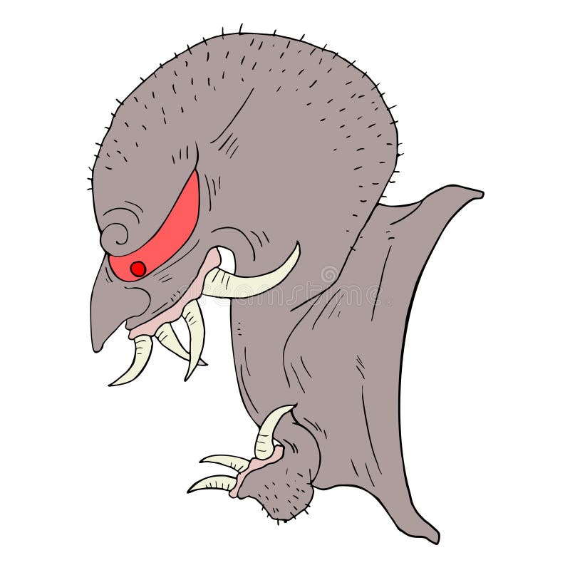 Creative Design of Monster Face Stock Vector - Illustration of ...