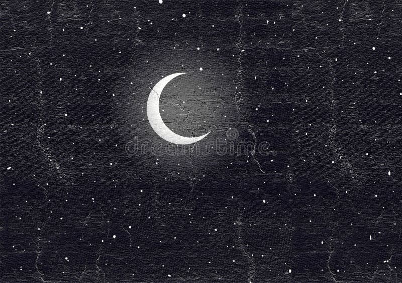 Creative moon stock vector. Illustration of asteroid - 47443585