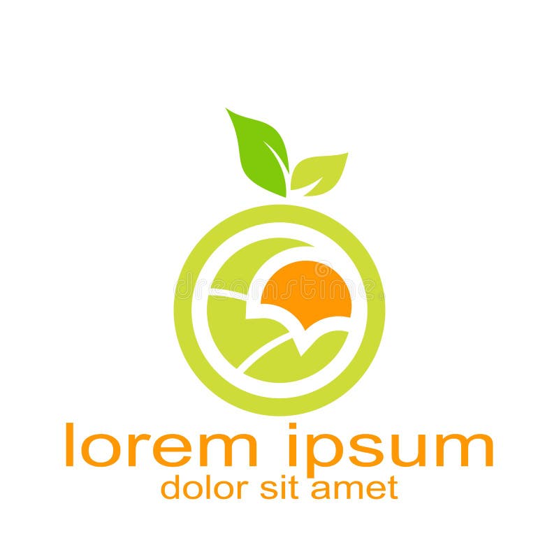 Creative Design Nature Logo Graphic Resource Stock Vector ...