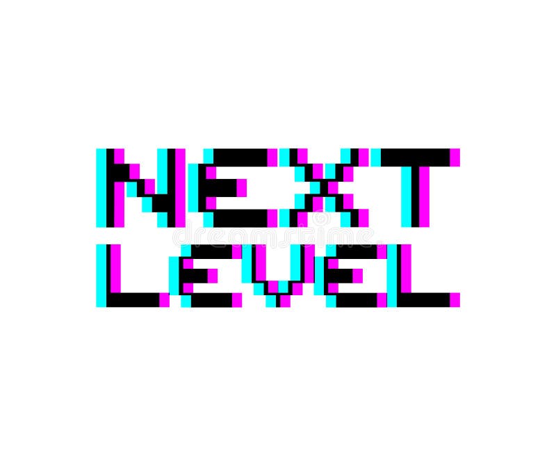 Creative Design of Next Level Symbol Stock Vector - Illustration of ...